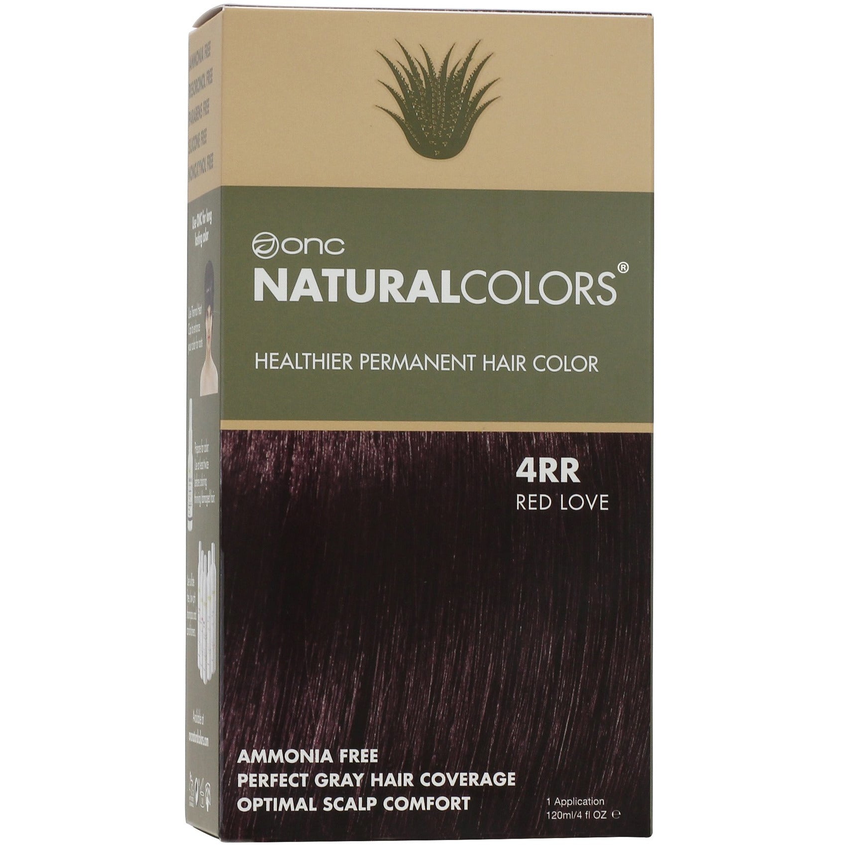 Heat Activated 4RR Red Love Hair Dye - ONC NaturalColors
