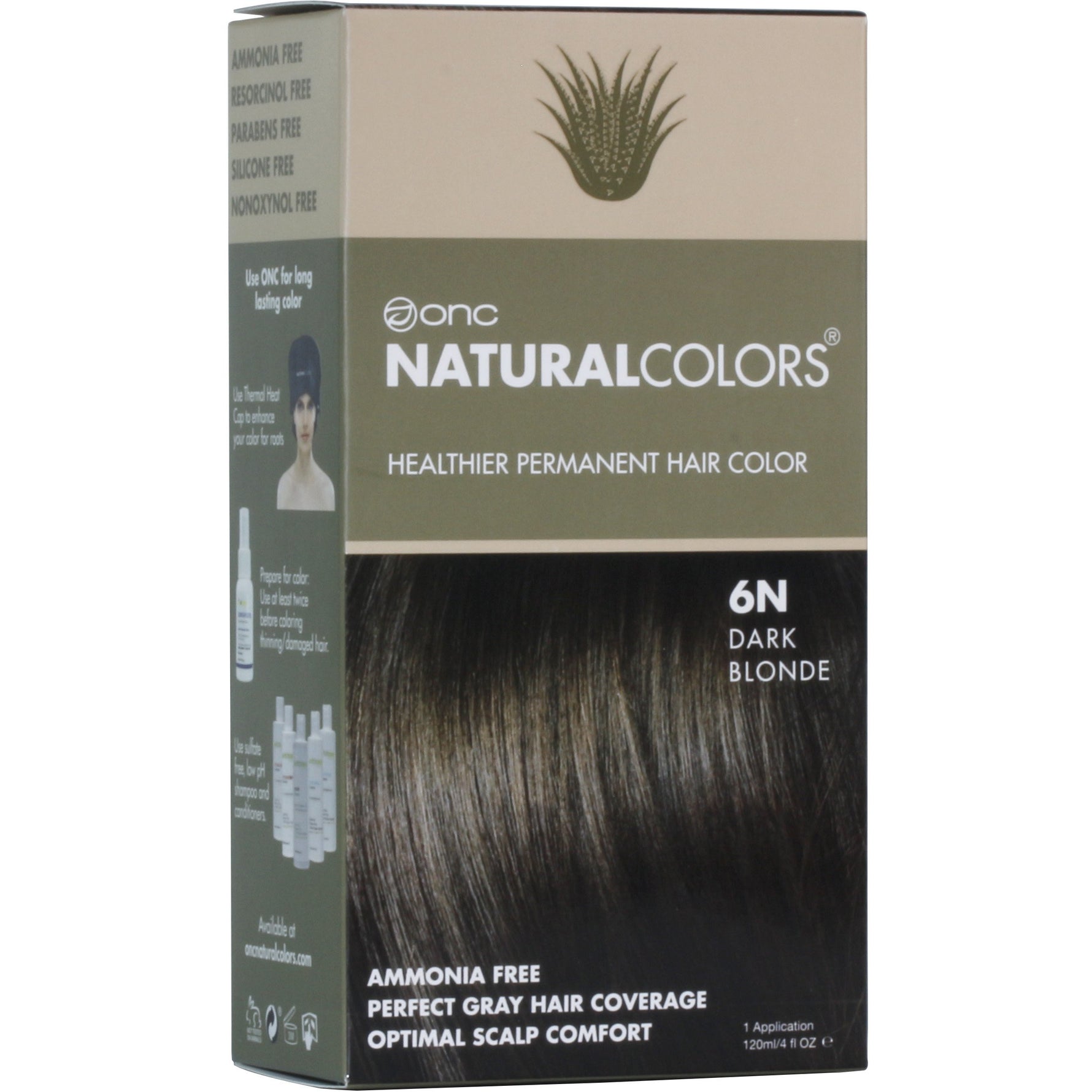 6N Natural Dark Blonde heat Hair - ONC NaturalColors